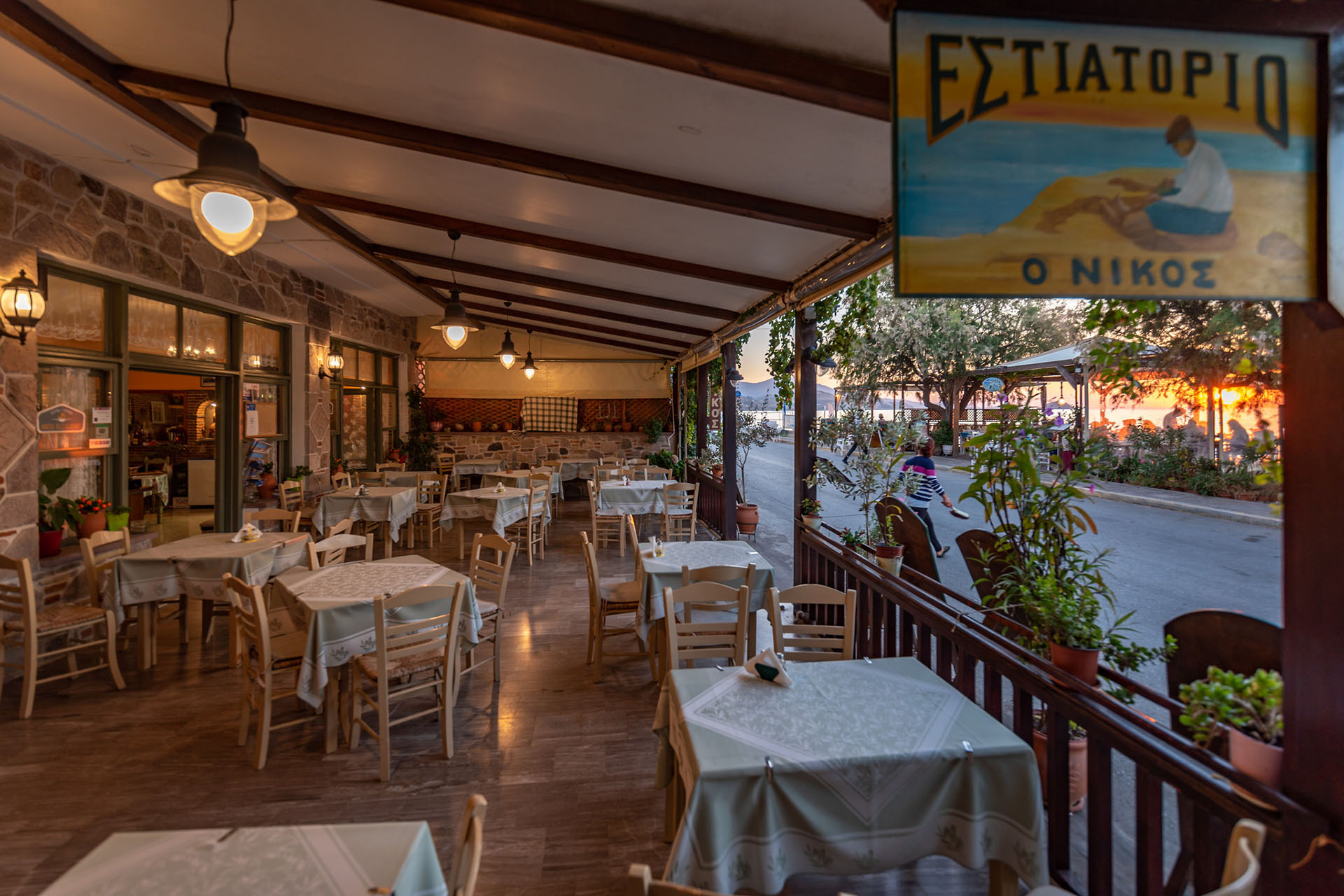 Petra restaurants... | NIKOS Restaurant in Petra, Lesvos (Lesbos ...